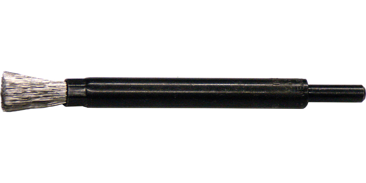 MINI MAX stainless steel pencil brush with 6 mm steel-shaft ...